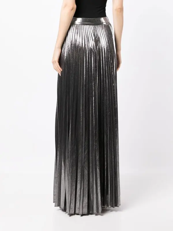 Retrofete Cressida Pleated Maxi Skirt