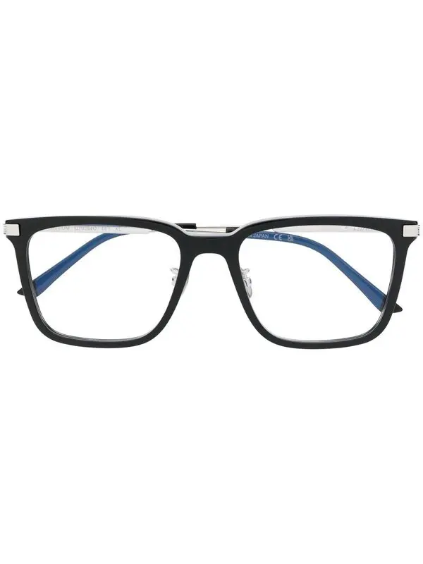 Cartier Square Frame Eyeglasses - Black