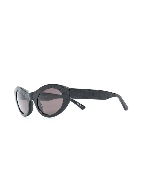 Balenciaga Logo-embossed Sunglasses