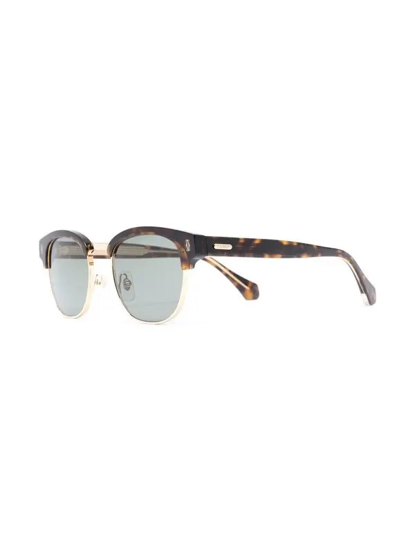 Cartier Tortoiseshell-effect Sunglasses