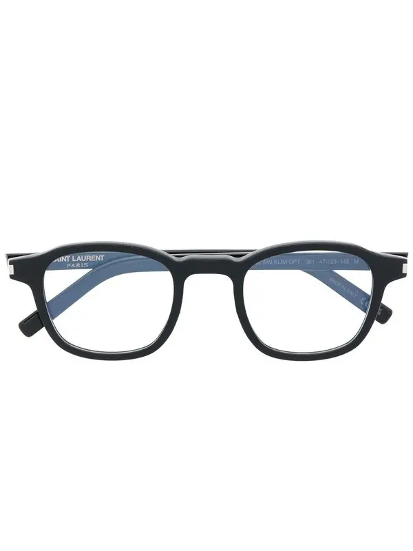 Saint Laurent Limo Square-frame Glasses - Black