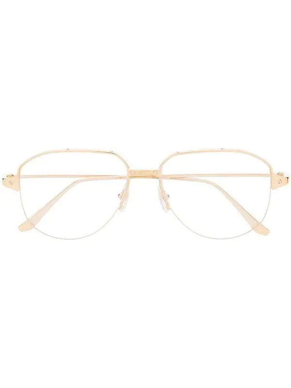 CARTIER Pilot-frame Eyeglasses