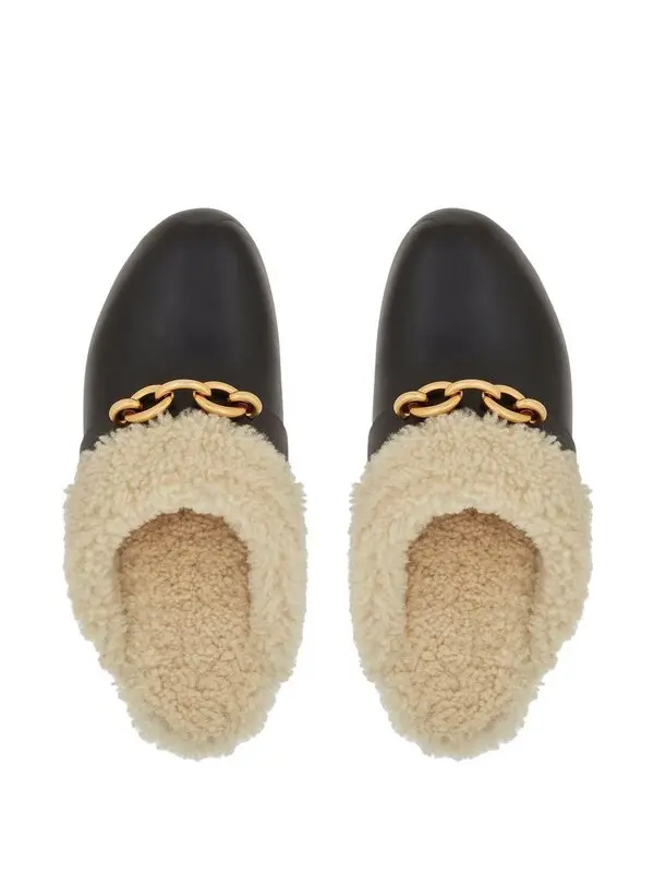 Saint Laurent Toff 15 Clog Mules - Black