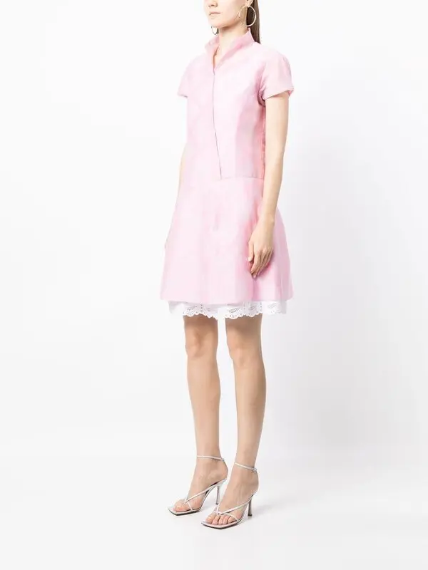 Shiatzy Chen Cotton Dress - Pink