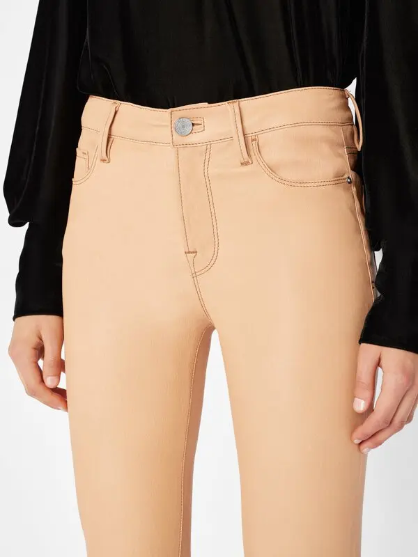 FRAME Leather Le Crop Mini Boot