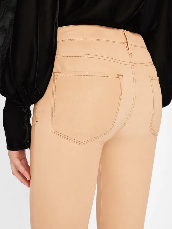 FRAME Leather Le Crop Mini Boot