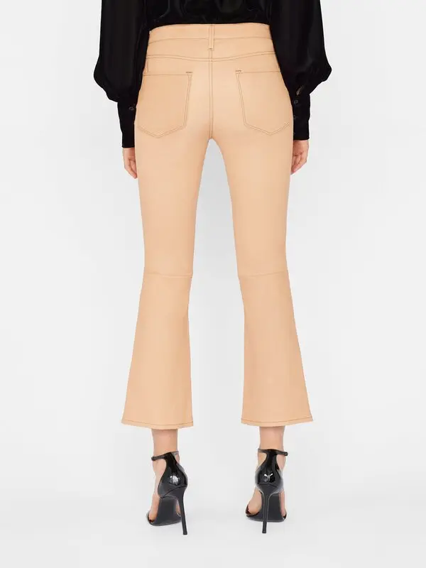 FRAME Leather Le Crop Mini Boot