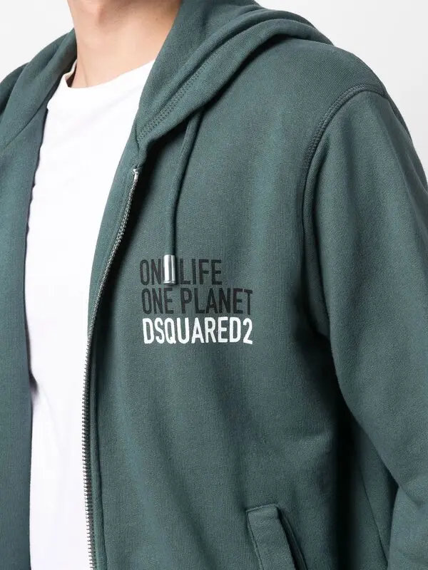 Dsquared2 Zip-up Hoodie