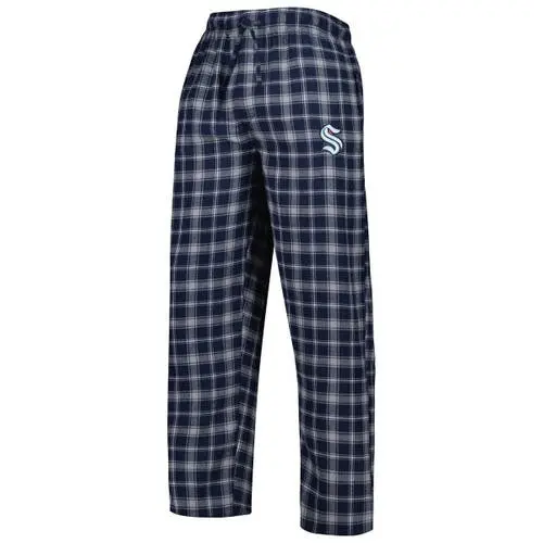 CONCEPTS SPORT Gray Seattle Kraken Badge T-shirt & Pants Sleep Set