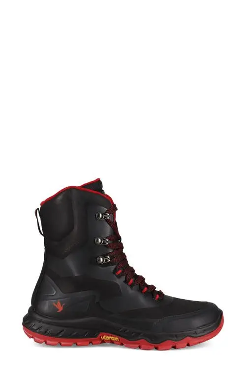 SANTANA CANADA Tanya Waterproof Snow Boots - Black Red