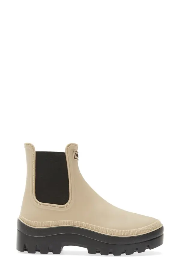 TONI PONS Waterproof Chelsea Rain Boot - Beige