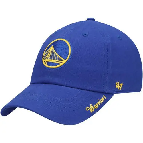 '47 Golden State Warriors Miata Clean Up Logo Adjustable Hat - Royal