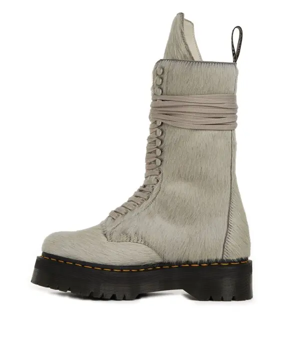 Rick Owens X Dr. Martens Lace-up Boots