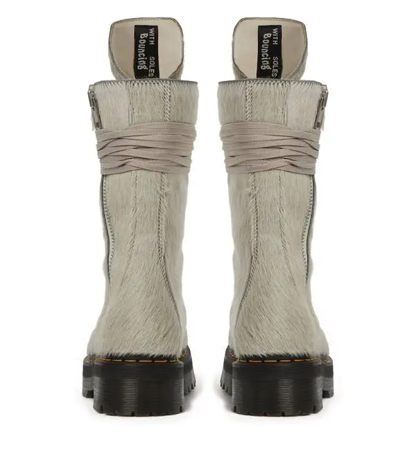 Rick Owens X Dr. Martens Lace-up Boots