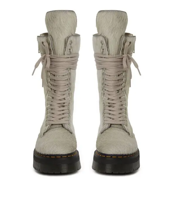 Rick Owens X Dr. Martens Lace-up Boots