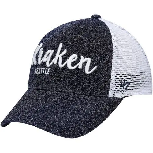 '47 Seattle Kraken Encore Mvp Trucker Snapback Hat