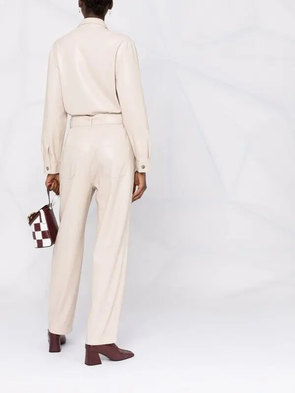 Nanushka Belted Long-sleeved Boilersuit