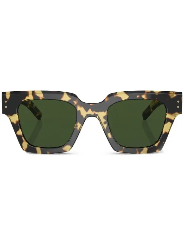 Dolce & Gabbana Square-frame Sunglasses - Yellow
