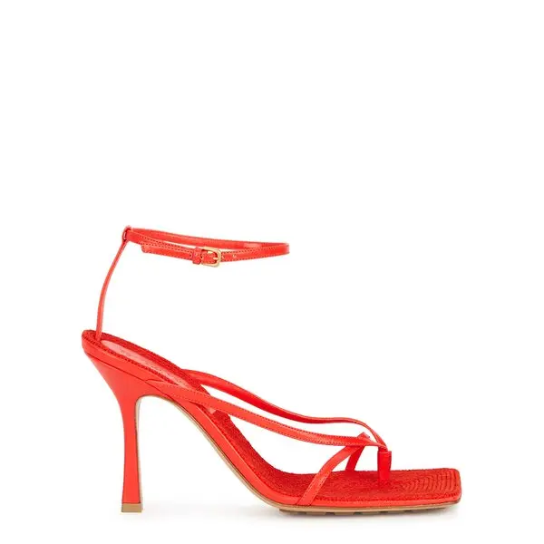 Bottega Veneta Stretch 90 Leather Thong Sandals