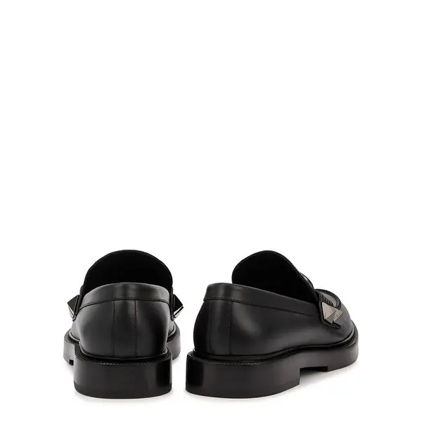Valentino Garavani Studded Leather Loafers