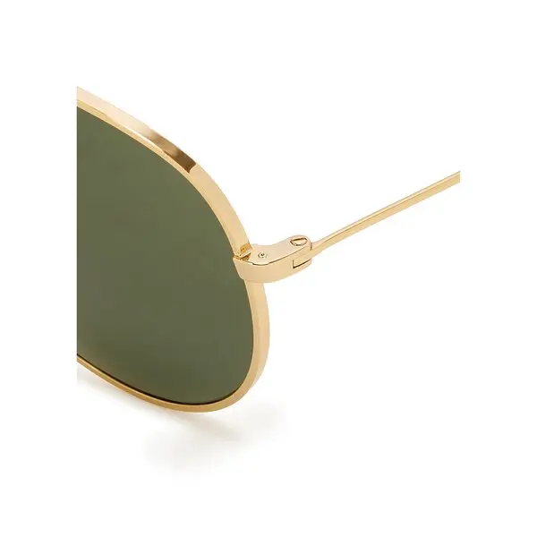 Celine Tone Aviator-style Sunglasses, Sunglasses, Green Lenses