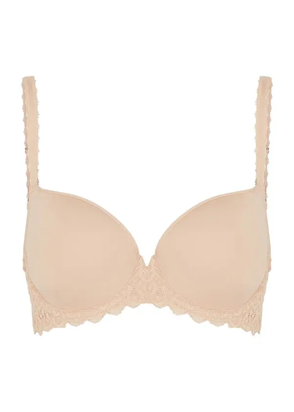 Wacoal Raffine Almond Contour Bra - Beige