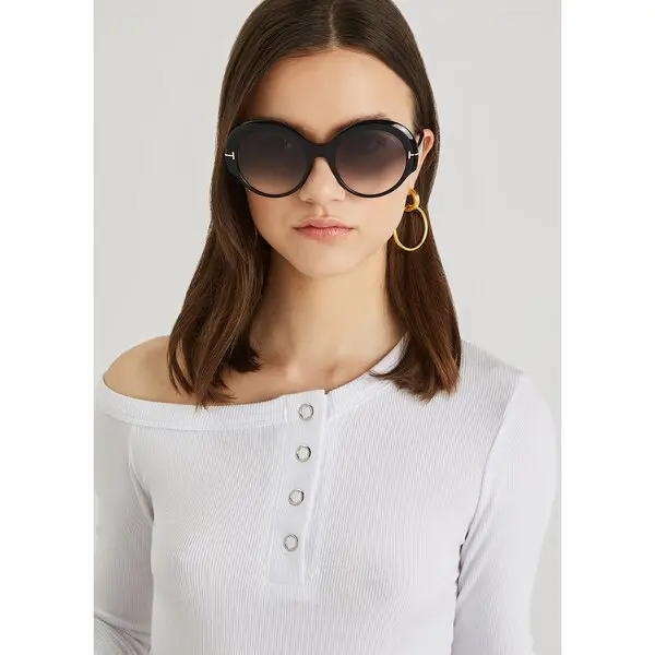 TOM FORD Ginger Oversized Sunglasses