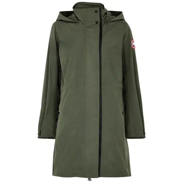 Canada Goose Belcarra Hooded Shell Jacket, Jacket, Coat - Sage