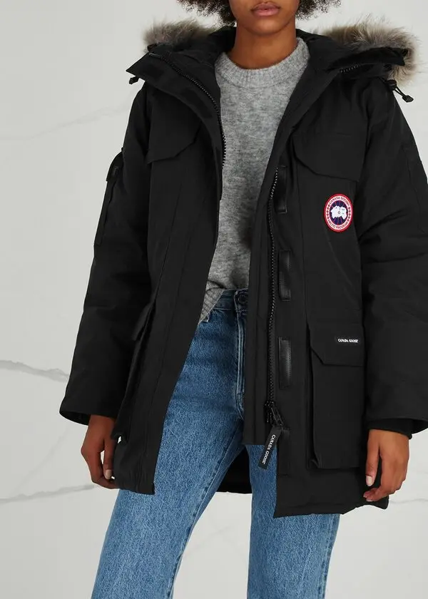 Canada Goose Expedition Fur-trimmed Arctic-tech Parka, Coat