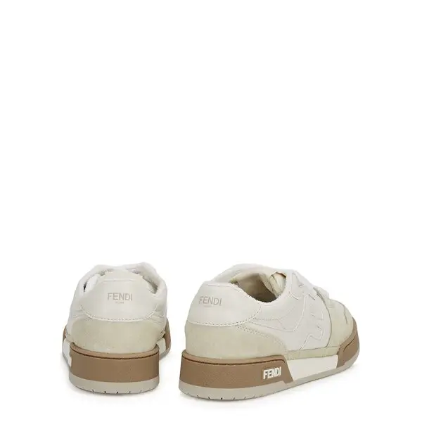 Fendi Match Panelled Leather Sneakers