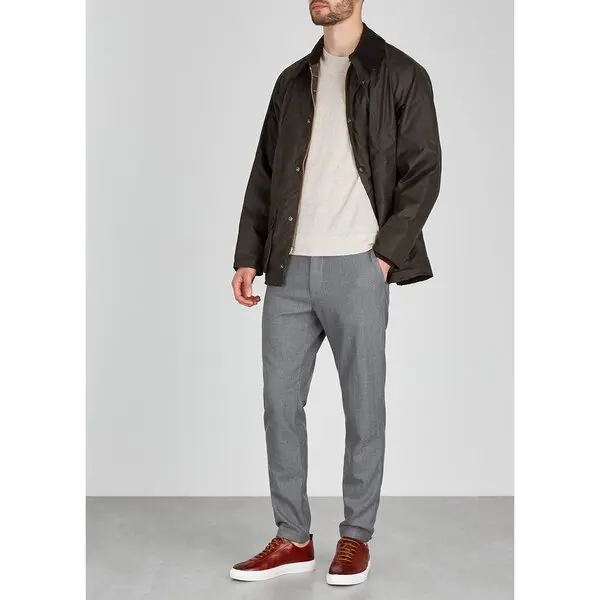 Barbour Bedale Dark Waxed Cotton Jacket