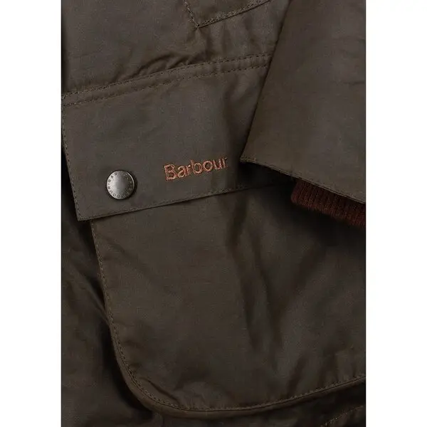 Barbour Bedale Dark Waxed Cotton Jacket