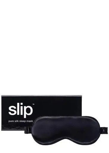Slip Pure Silk Sleep Mask Accessories, Silk, Shine Thickness - Black