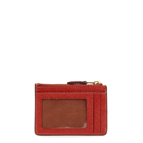 COACH Mini Leather Coin Purse