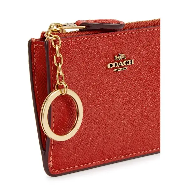 COACH Mini Leather Coin Purse