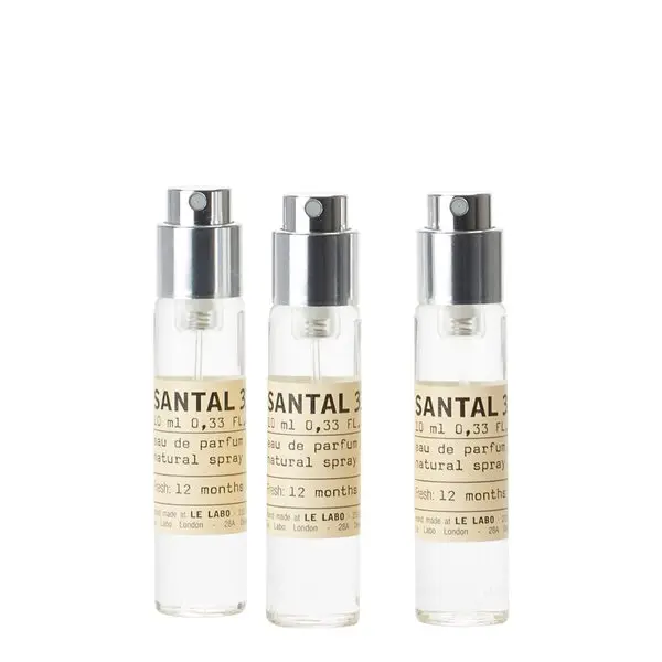 Le Labo Santal 33 Eau De Parfum Travel Tube Refill 3 X 10ml