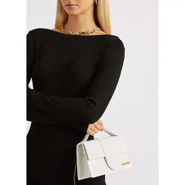 Jacquemus Le Grande Bambino Leather Top Handle Bag, Bag