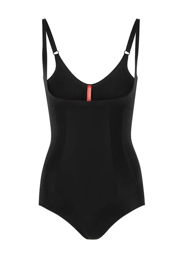 Spanx Oncore Open-bust Bodysuit - Black