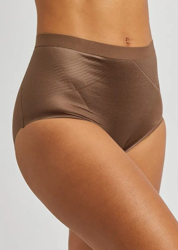 Spanx Thinstincts 2.0 High-waist Briefs - Brown