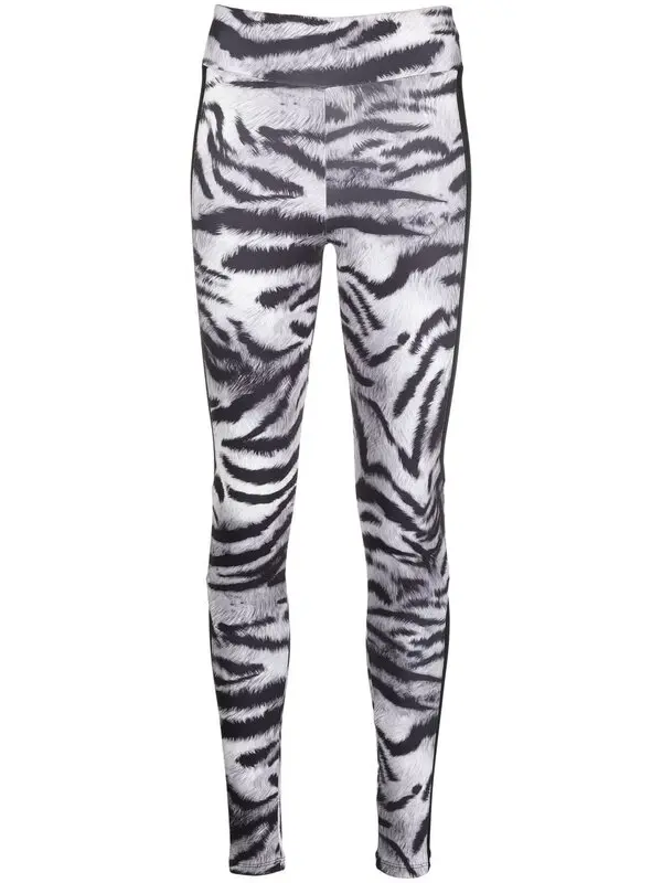 PLEIN SPORT Tiger High-waist Leggings