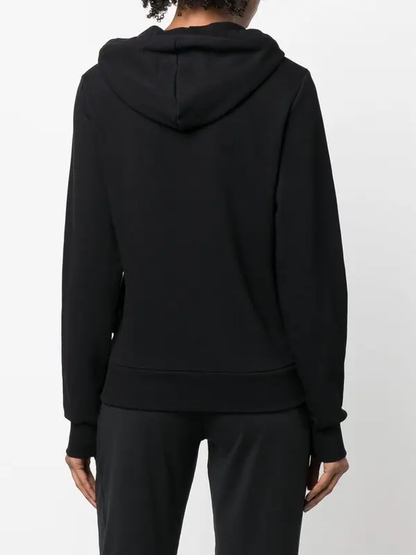 PLEIN SPORT Logo-print Tiger Hoodie - Black