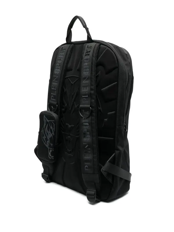 PLEIN SPORT Logo-print Backpack
