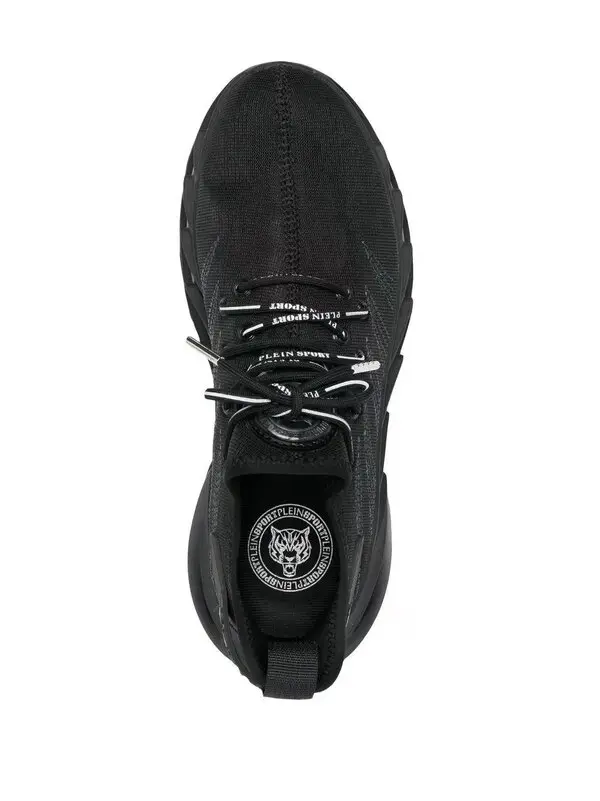 PLEIN SPORT Panelled Lace-up Sneakers