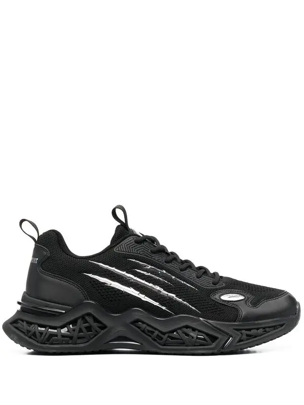 PLEIN SPORT Panelled Lace-up Sneakers