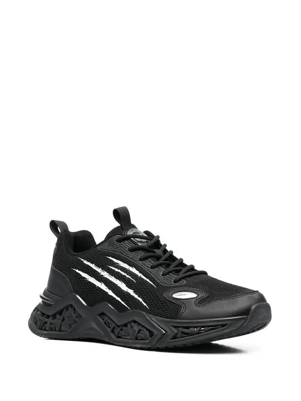 PLEIN SPORT Panelled Lace-up Sneakers