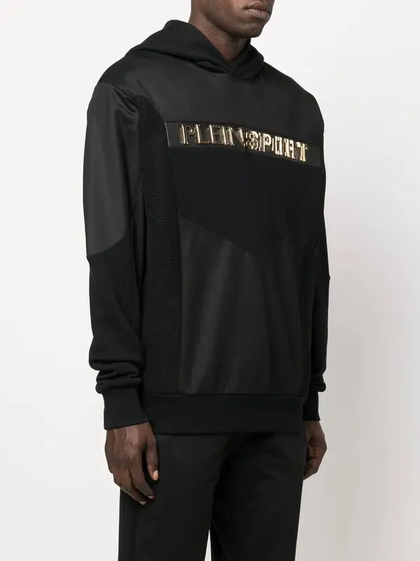 PLEIN SPORT Embossed-logo Hoodie