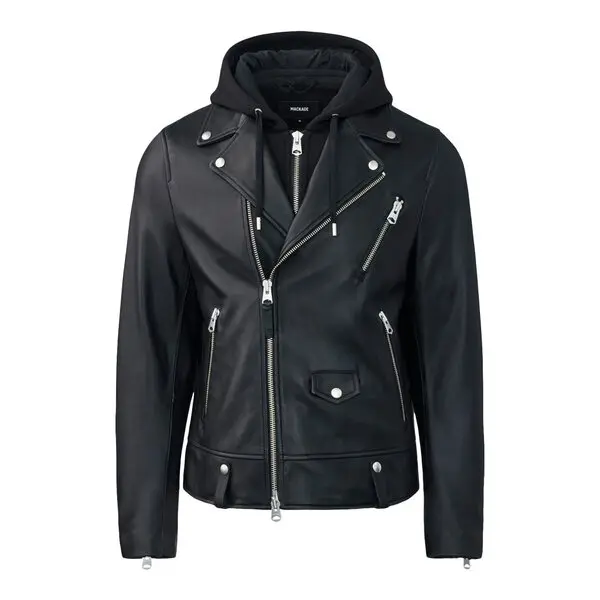 Fur Fashion Mackage Magnus Leather Jacket Mackage Magnus-Cn 2-In-1