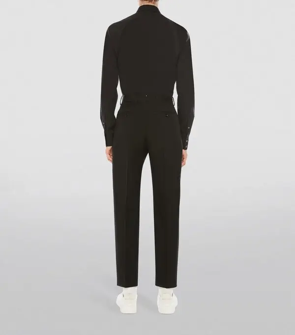Alexander McQueen Cotton Harness Shirt