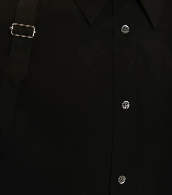 Alexander McQueen Cotton Harness Shirt
