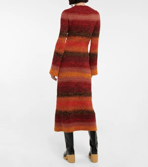 Chloé Cashmere Sweater Midi Dress